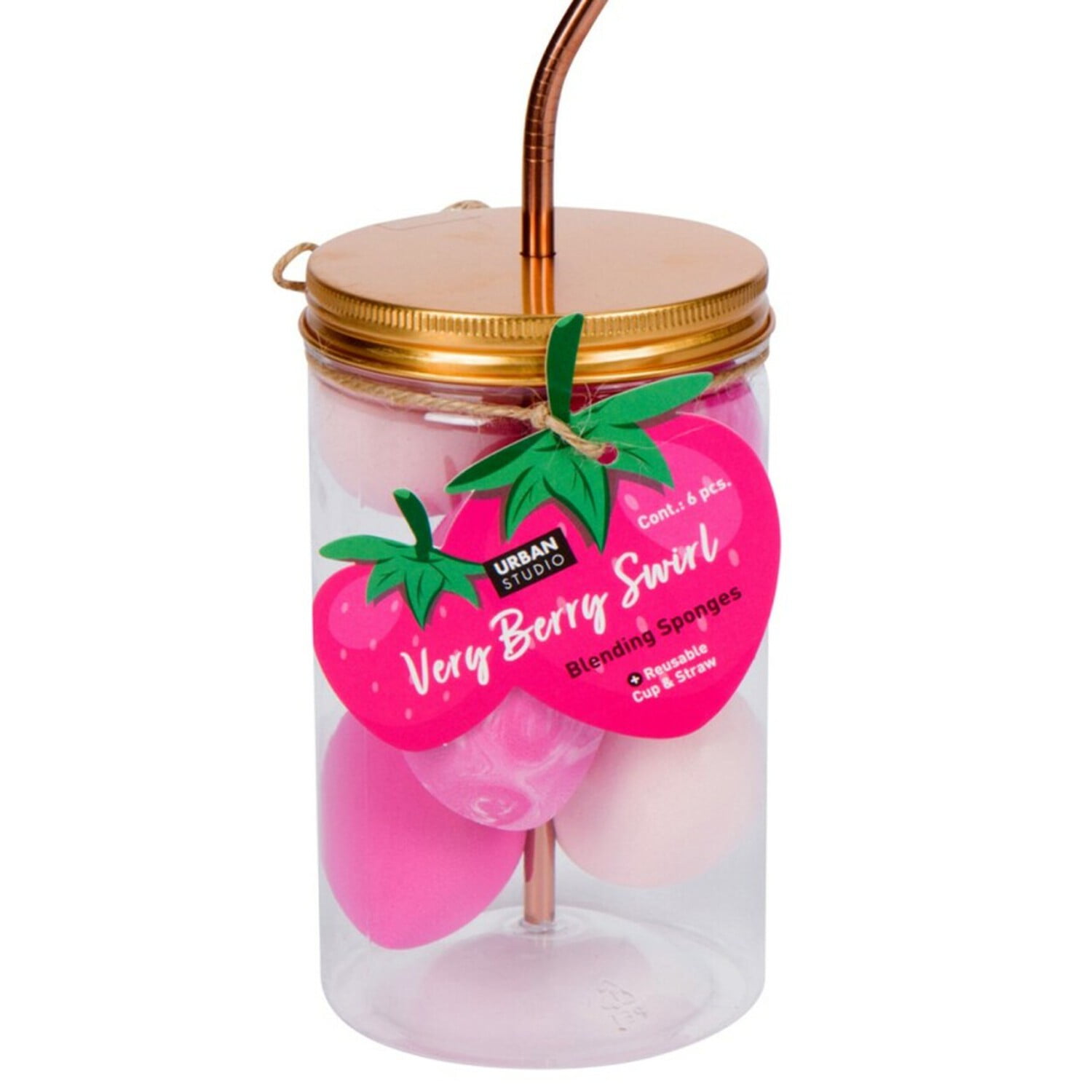 Cala Blending Sponges - 6 pcs with cup - Very Berry Swirl - Walmart.com