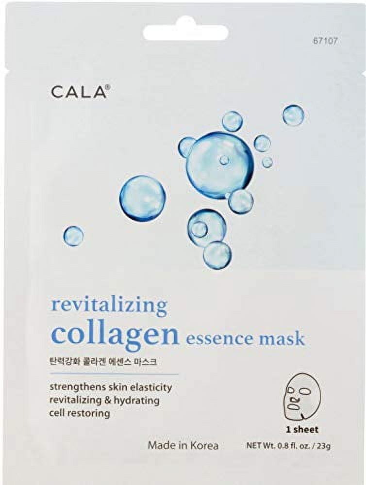 Cala Collagen essence facial mask sheets 5 count, 5 Count - Walmart.com
