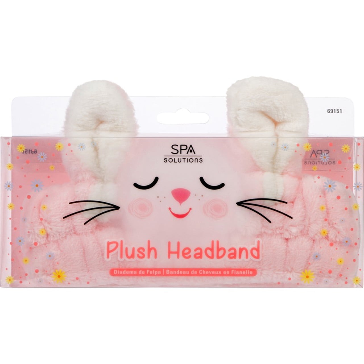 Cala Cute Plush Animal Headbands, Pink Bunny - Walmart.com
