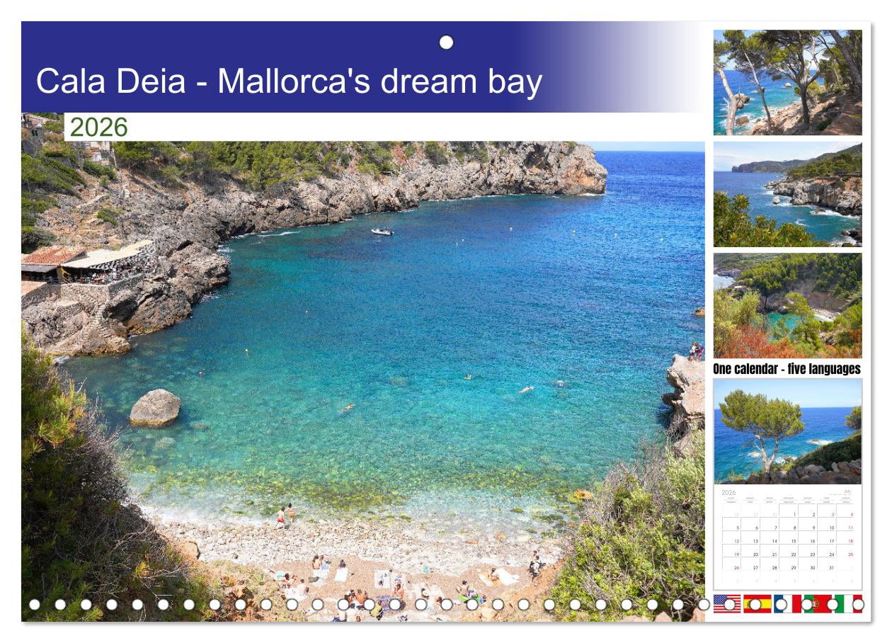 Cala Deia - Mallorca's dream bay (Monthly Wall Calendar 2026 11.7 x 16. ...