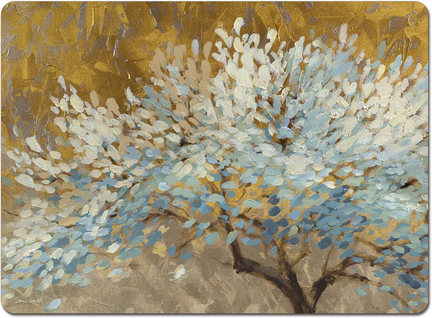 Cala Home A Thousand Lifetimes Decorative Hardboard Cork Back Tabletop ...