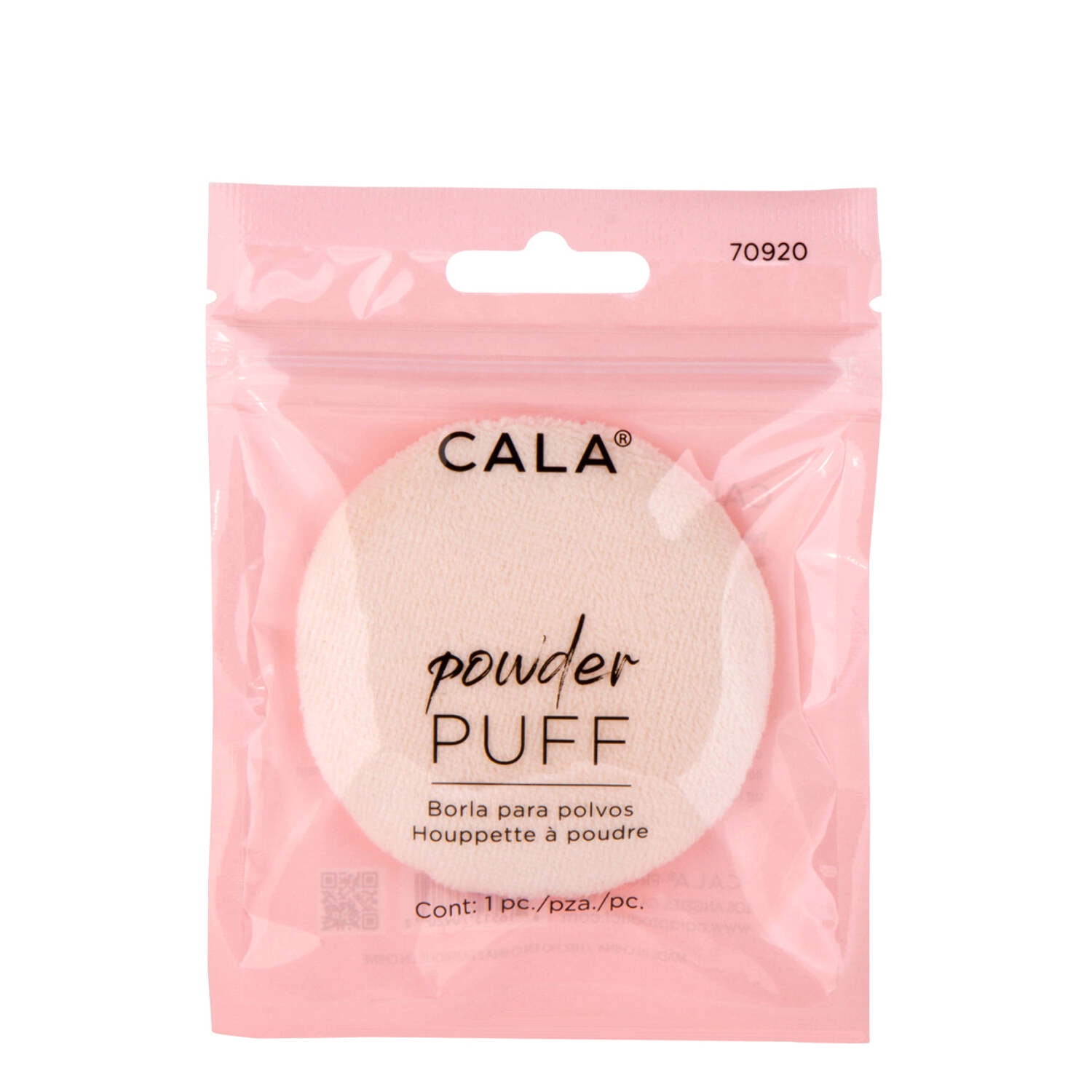 Cala Medium Powder Puff With Finger Strap - Walmart.com