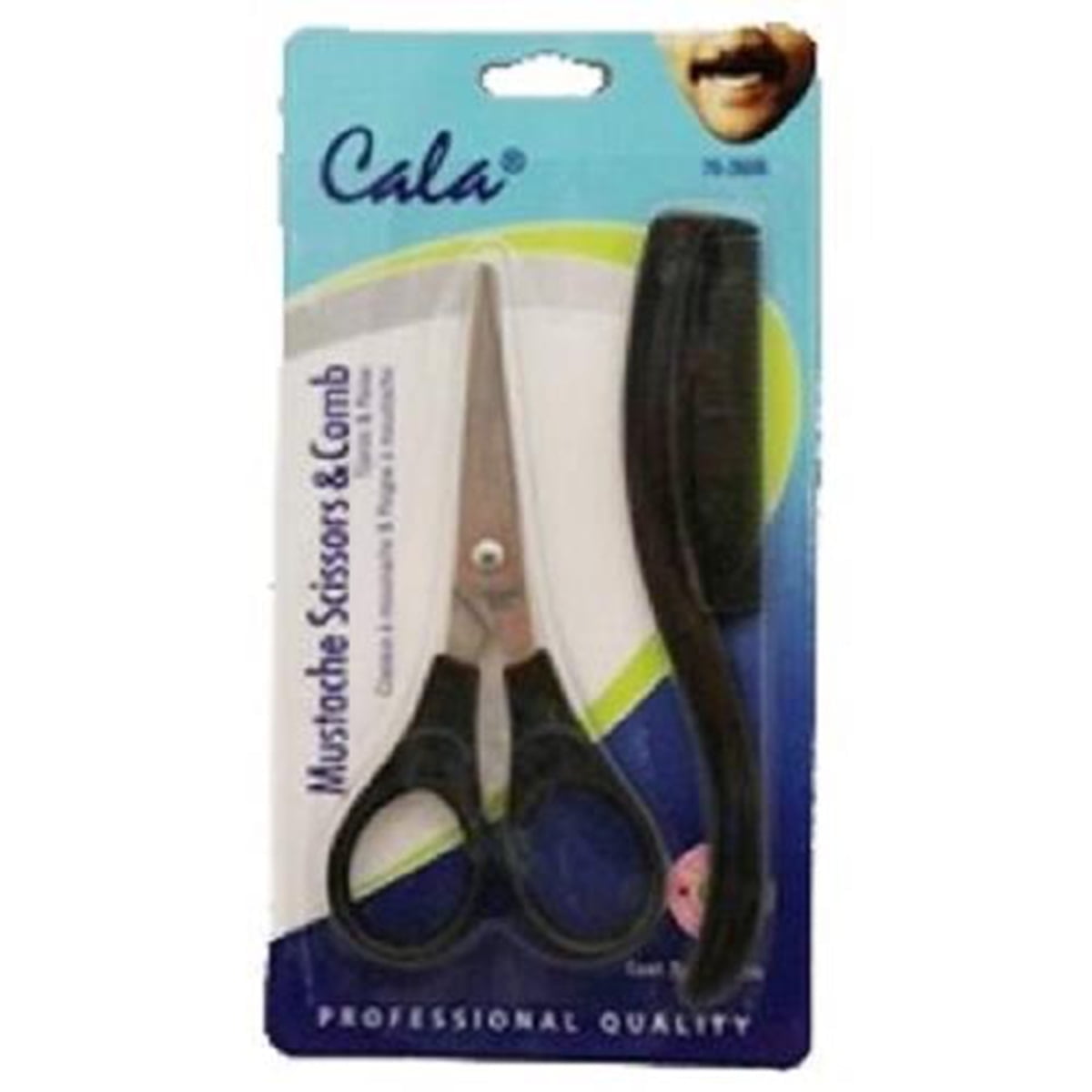 Cala Moustache Scissor & Comb - Walmart.com