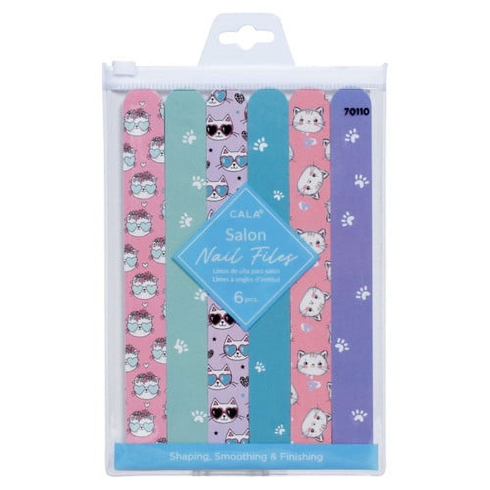 Cala Salon Nail Files - 6 Pcs - Walmart.com