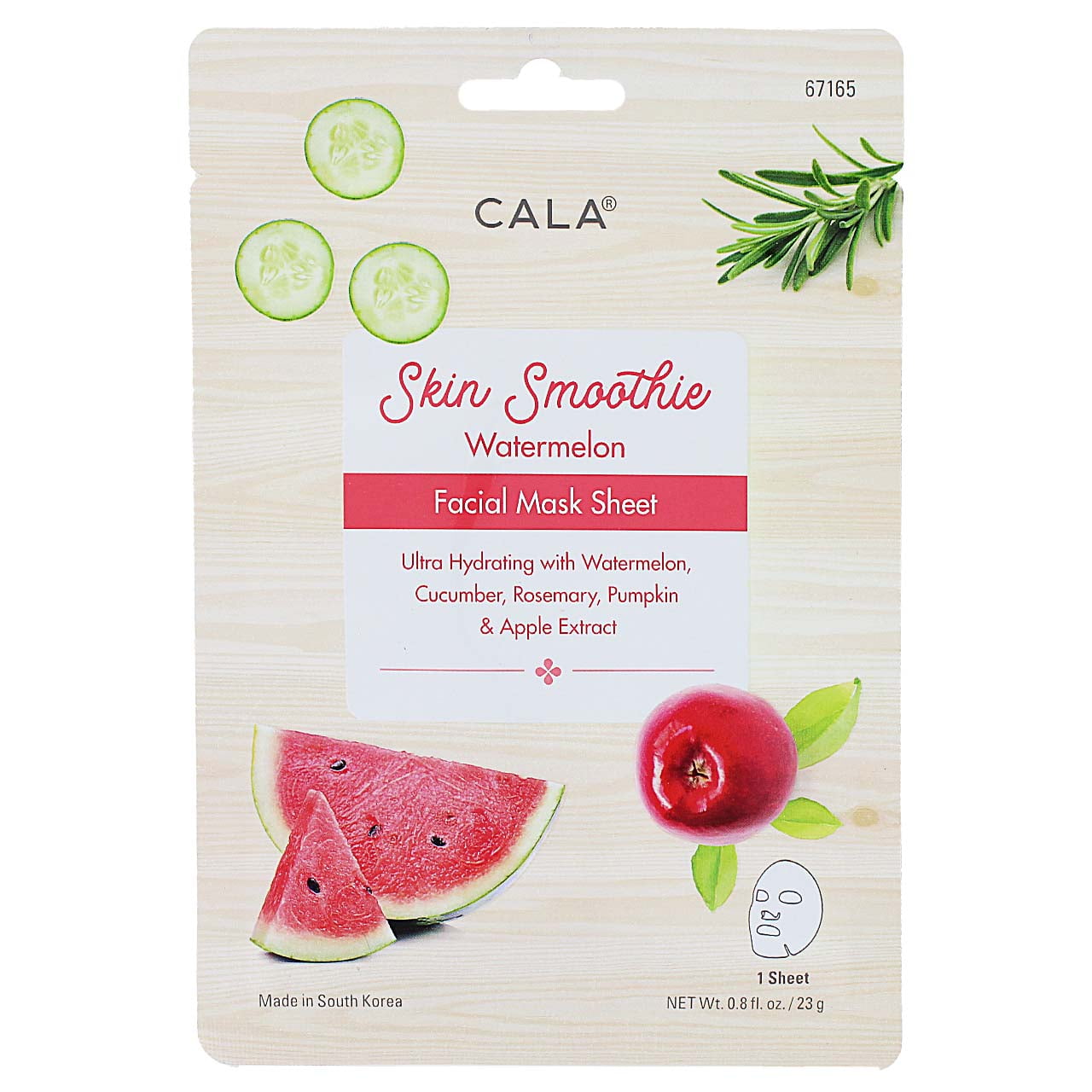 Cala Skin Smoothie Facial Mask Sheet - Walmart.com