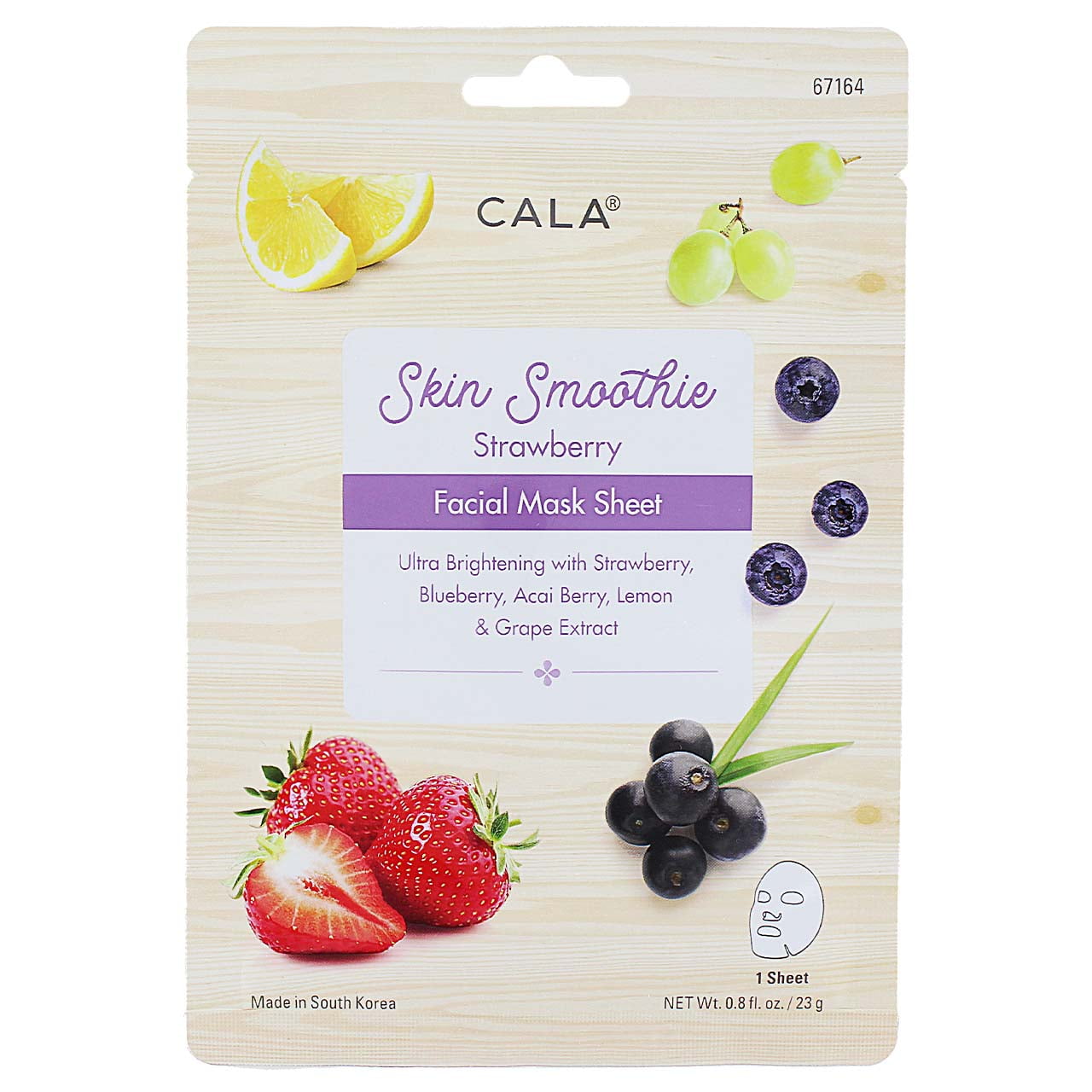 Cala Skin Smoothie Facial Mask Sheet - Walmart.com