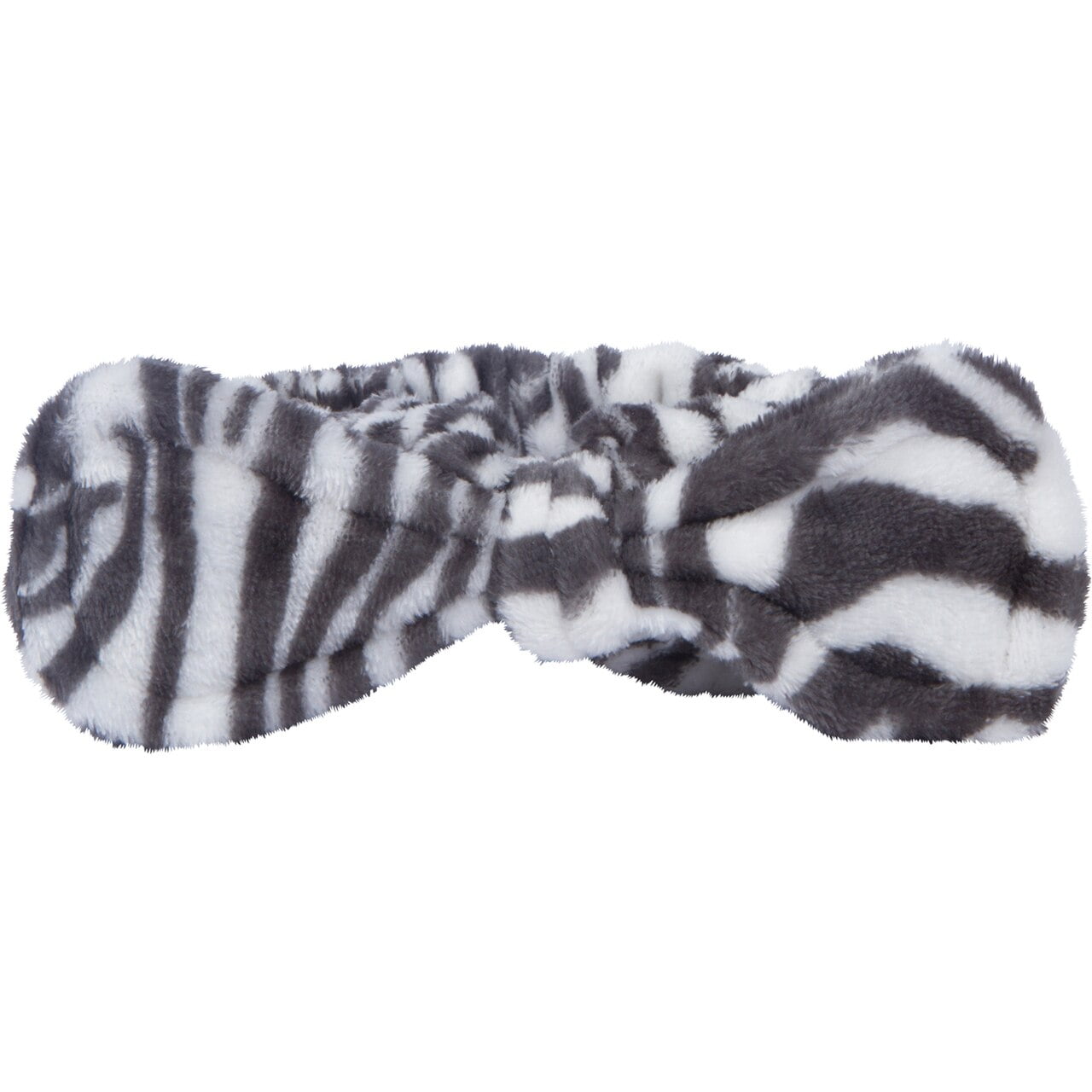 Cala Spa Essentials Plush Headbands, Zebra - Walmart.com