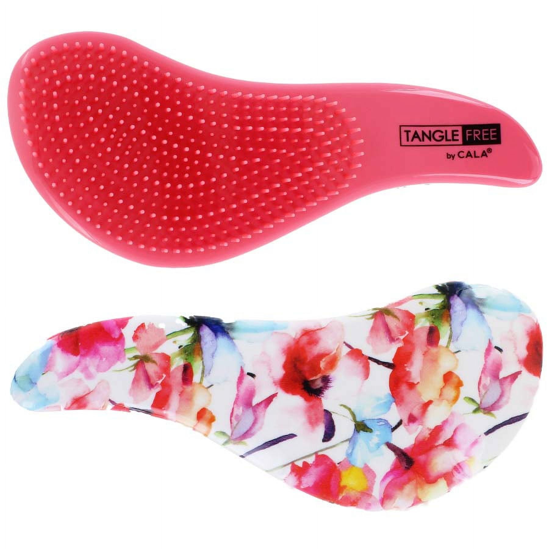 Cala Tangle Free Hair Brush, Coral Floral - Walmart.com