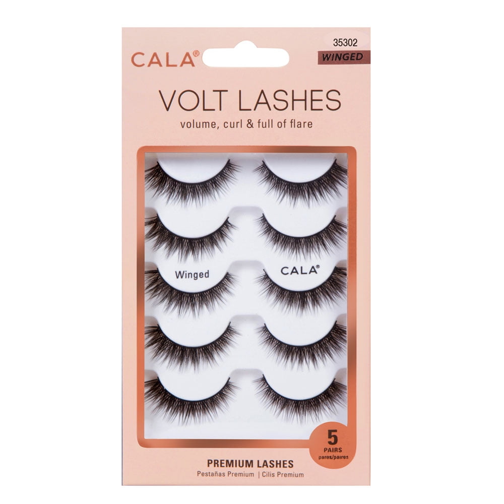 Cala Volt Lashes Winged (5 PAIR) - Walmart.com