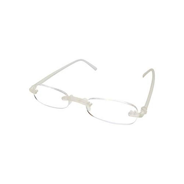 Calabria 714 Flexie Oval Rimless Reading Glasses +3.25 Ice Men/Women ...