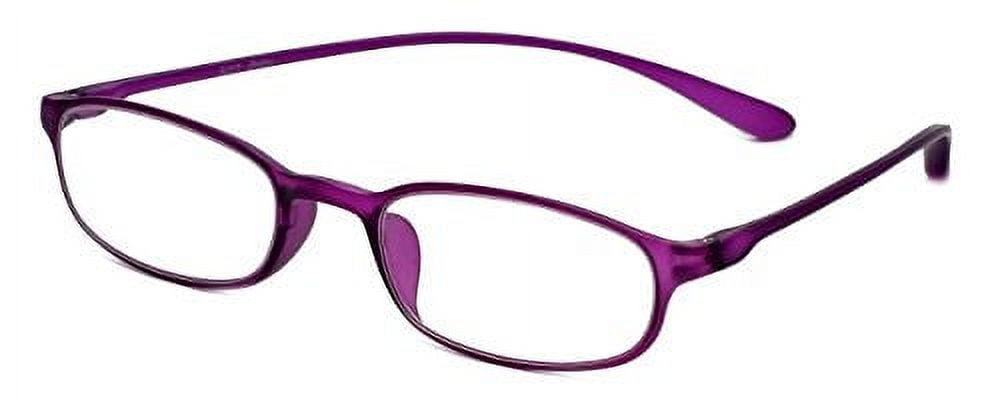 Calabria 718 Flexie Oval Reading Glasses +4.00 Violet Men/Women ...