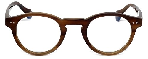Calabria Elite Series Buffalo Horn Designer Reading Glasses CEBH122 in ...