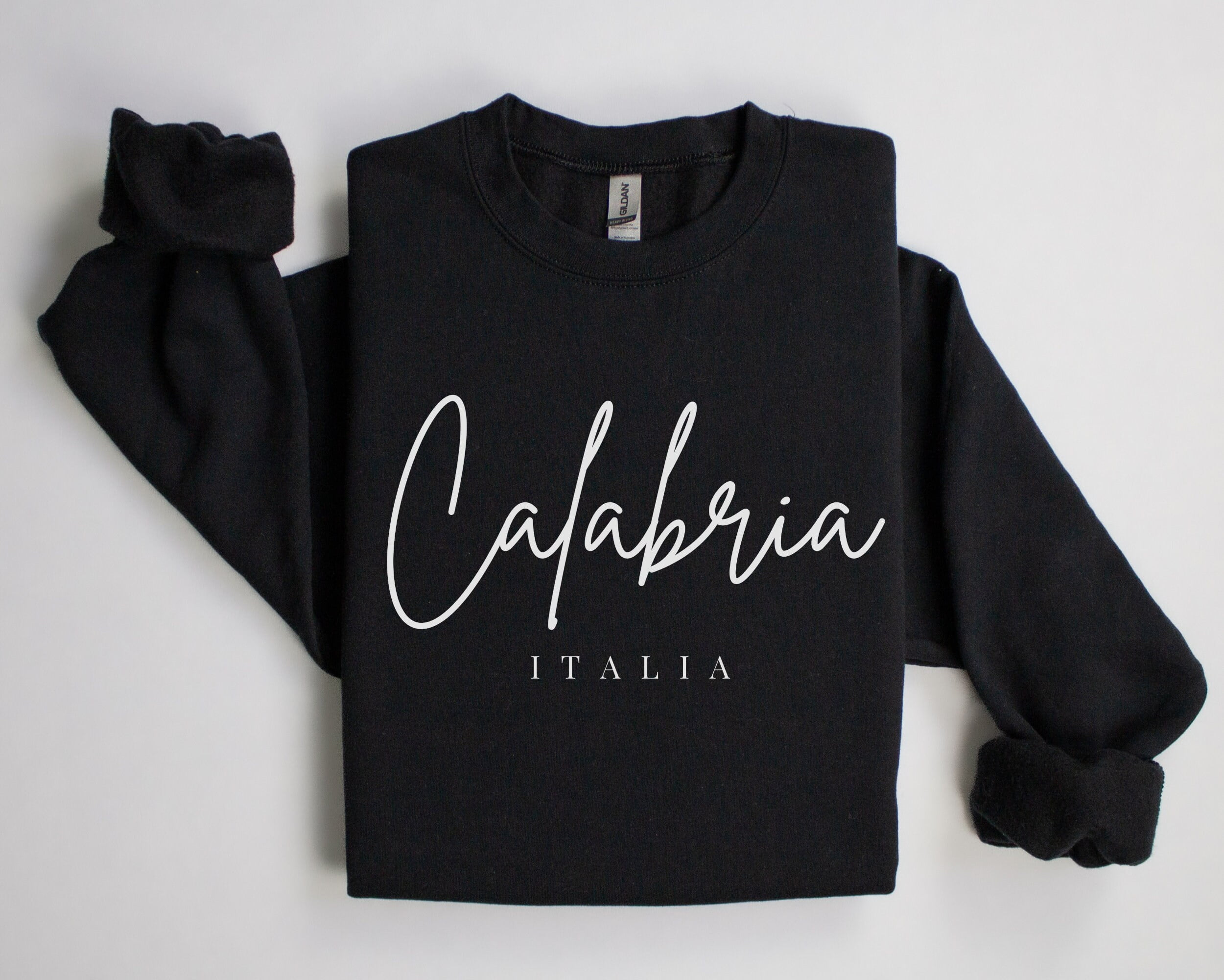 Calabria, Italia Crewneck T-Shirt Italian Pullover T-Shirt Unisex, Men ...