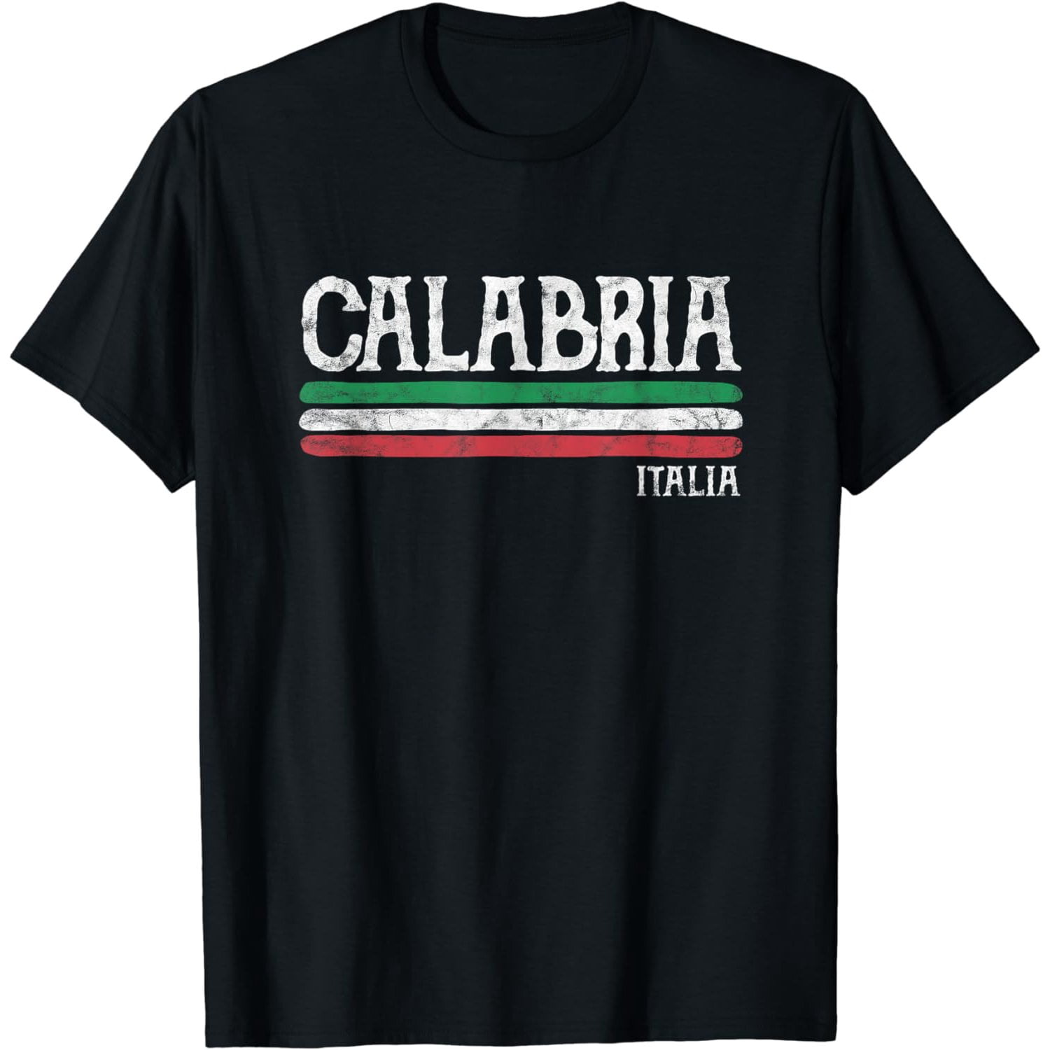 Calabria Italy Italia Souvenir Italian Flag Calabrian T-Shirt - Walmart.com
