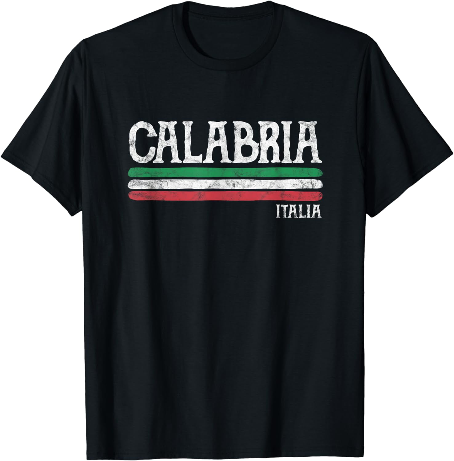 Calabria Italy Italia Souvenir Italian Flag Calabrian T-Shirt - Walmart.com