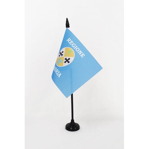 Calabria Table Flag 4'' x 6'' plastic stick and base - Walmart.com