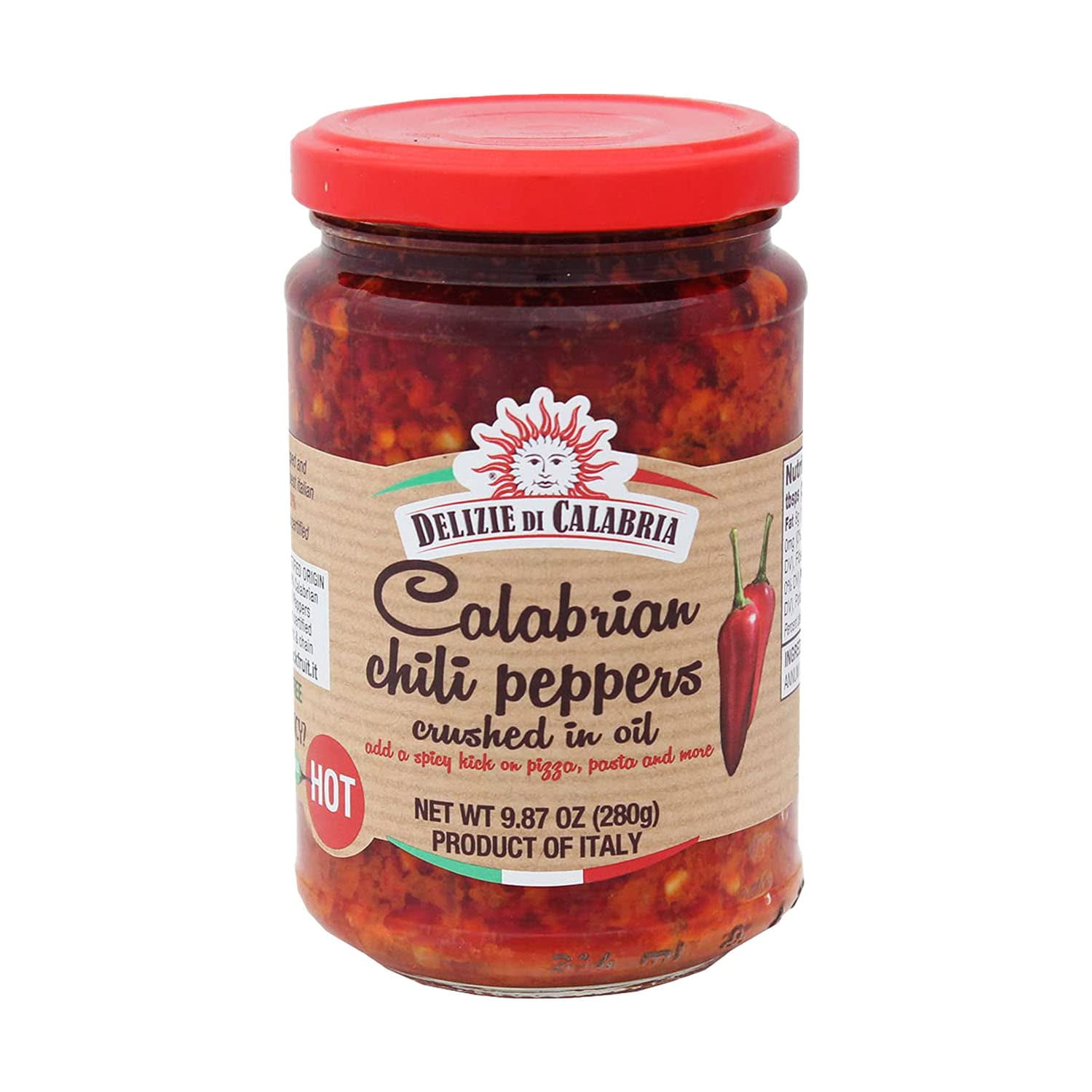 Calabrian Chili Peppers Crushed TSF6 In Oil | Spicy Italian Made with ...