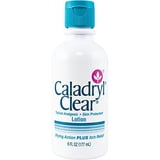 Caladryl Clear Lotion, Topical Analgesic and Skin Protectant for Itch ...