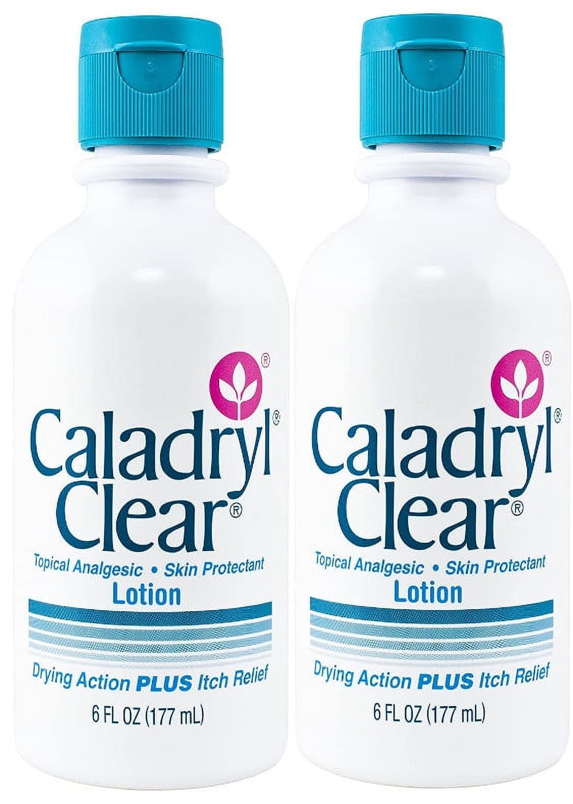 Caladryl Clear Skin Protectant Lotion 6 oz (Pack of 2) - Walmart.com