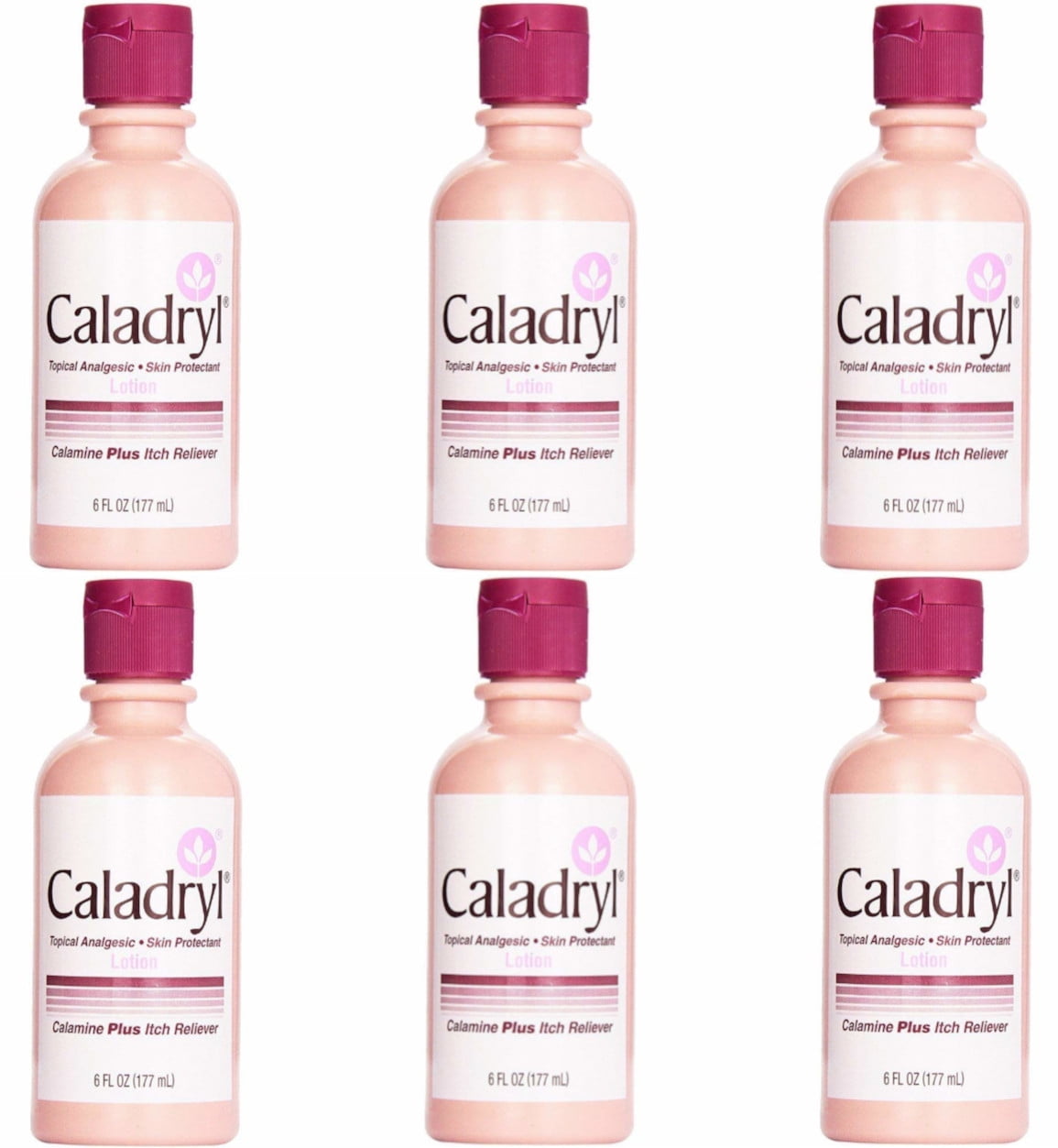 Caladryl Skin Protectant Lotion 6 oz (Pack of 6) - Walmart.com
