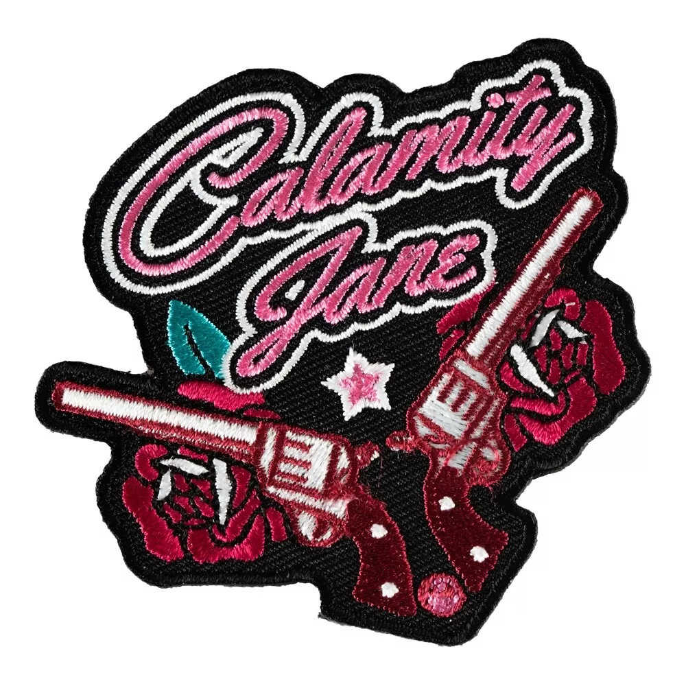 Calamity Jane Pink Guns N Roses Patch, South Dakota Patches - Walmart.com