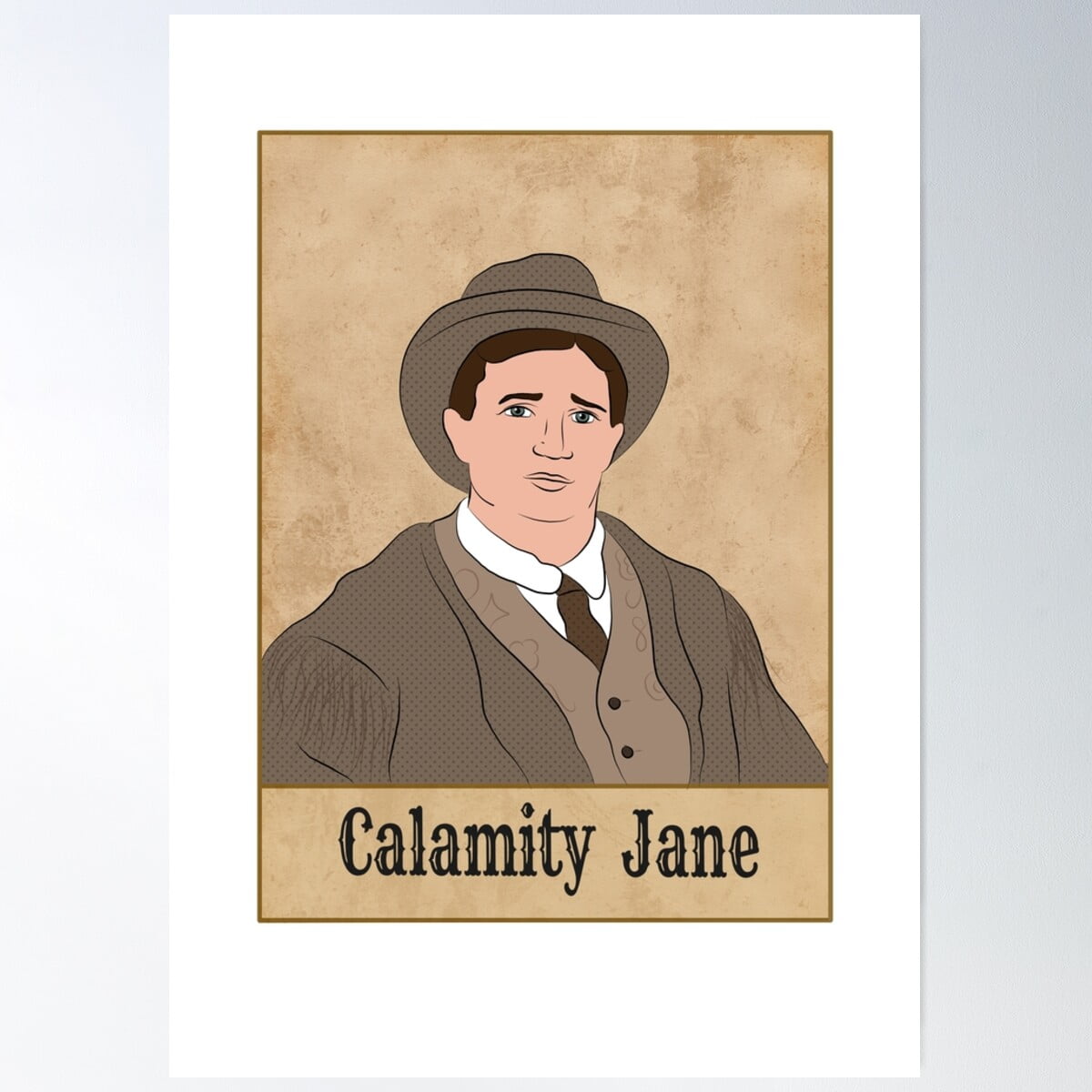 Calamity Jane Poster Wall Art, Modern Wall Decor For Living Room ...