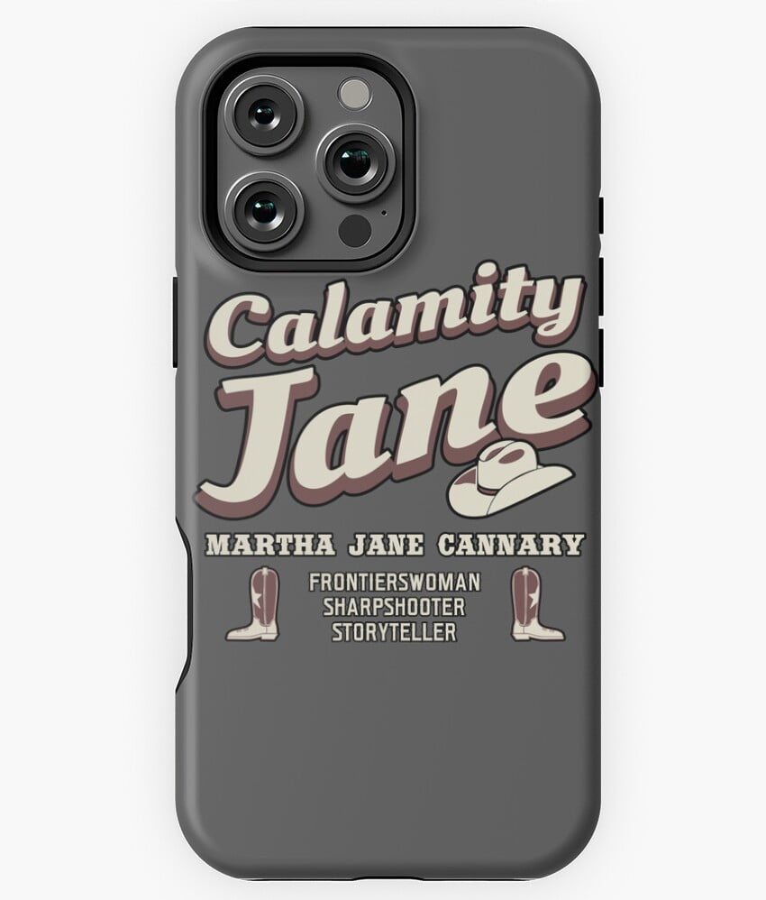 Calamity Jane Western Heroine N4058 Phone Case for iPhone 17 16 15 14 ...