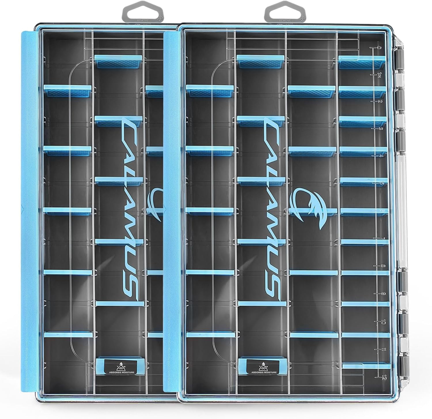 Calamus DryVault Waterproof Tackle Box, Sturdy 3700 Tackle Trays ...