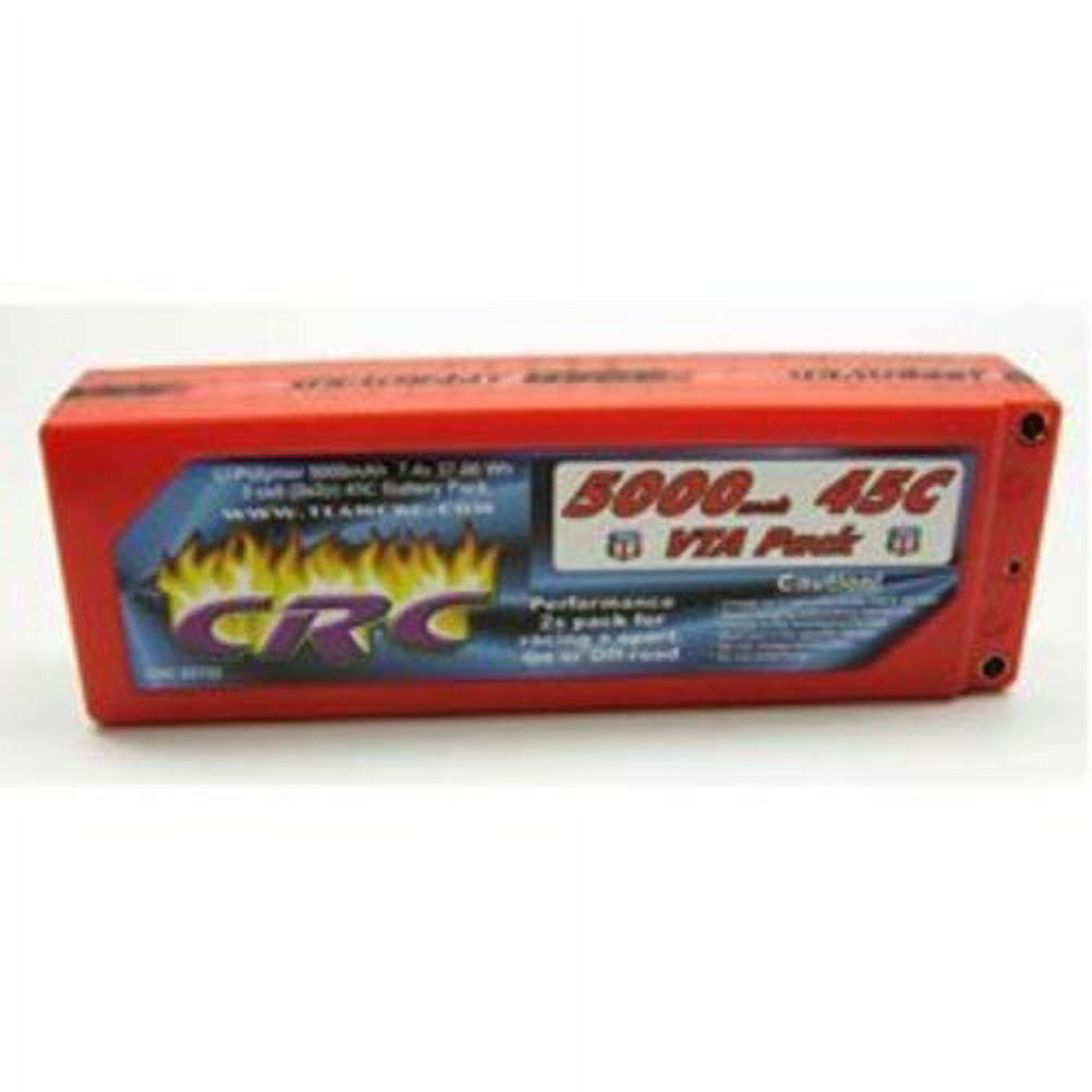Calandra Racing Concepts CRC VTA 2S 5000mah 45C LiPo Battery Bullet ...