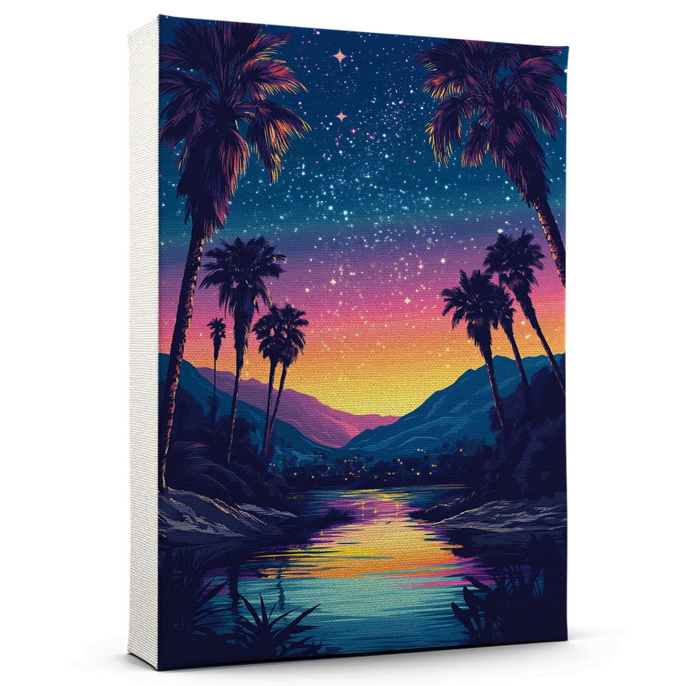 Calapan Travel Canvas Prints, Philippines Starry Night Travel decor ...