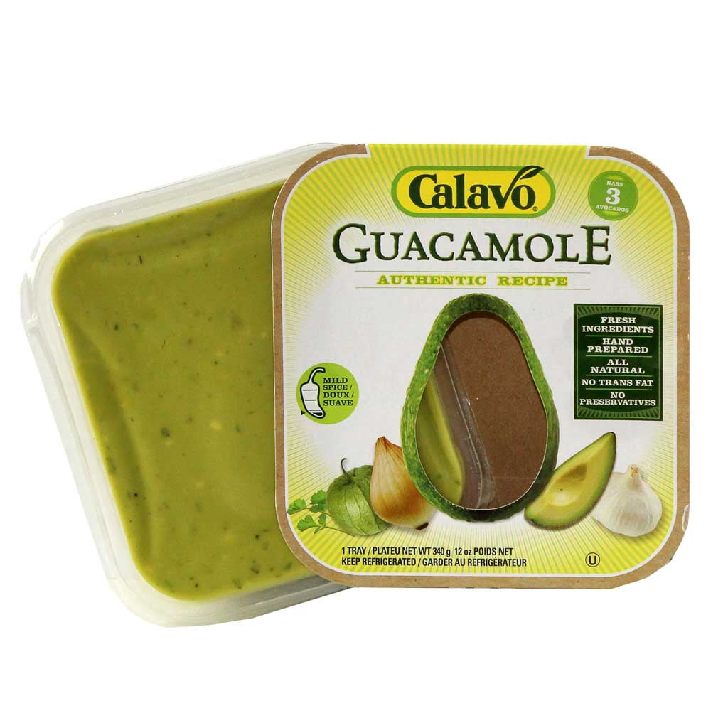 Calavo Authentic Recipe Guacamole, 12 Ounce - 6 per case. - Walmart.com