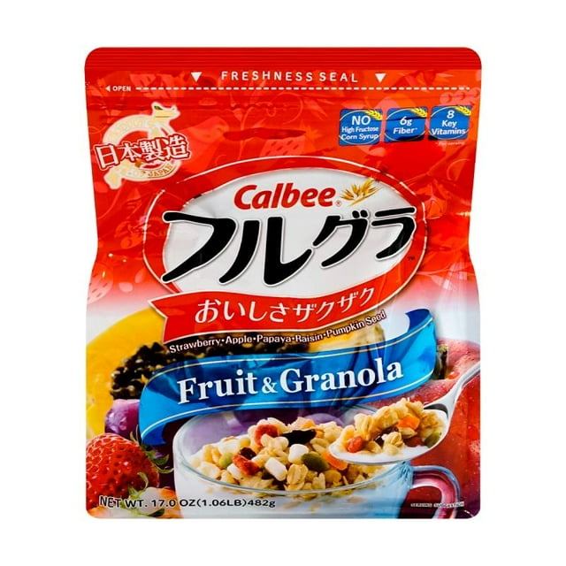 Calbee- Fruit & Granola, Original, 20.80 oz, box - Walmart.com