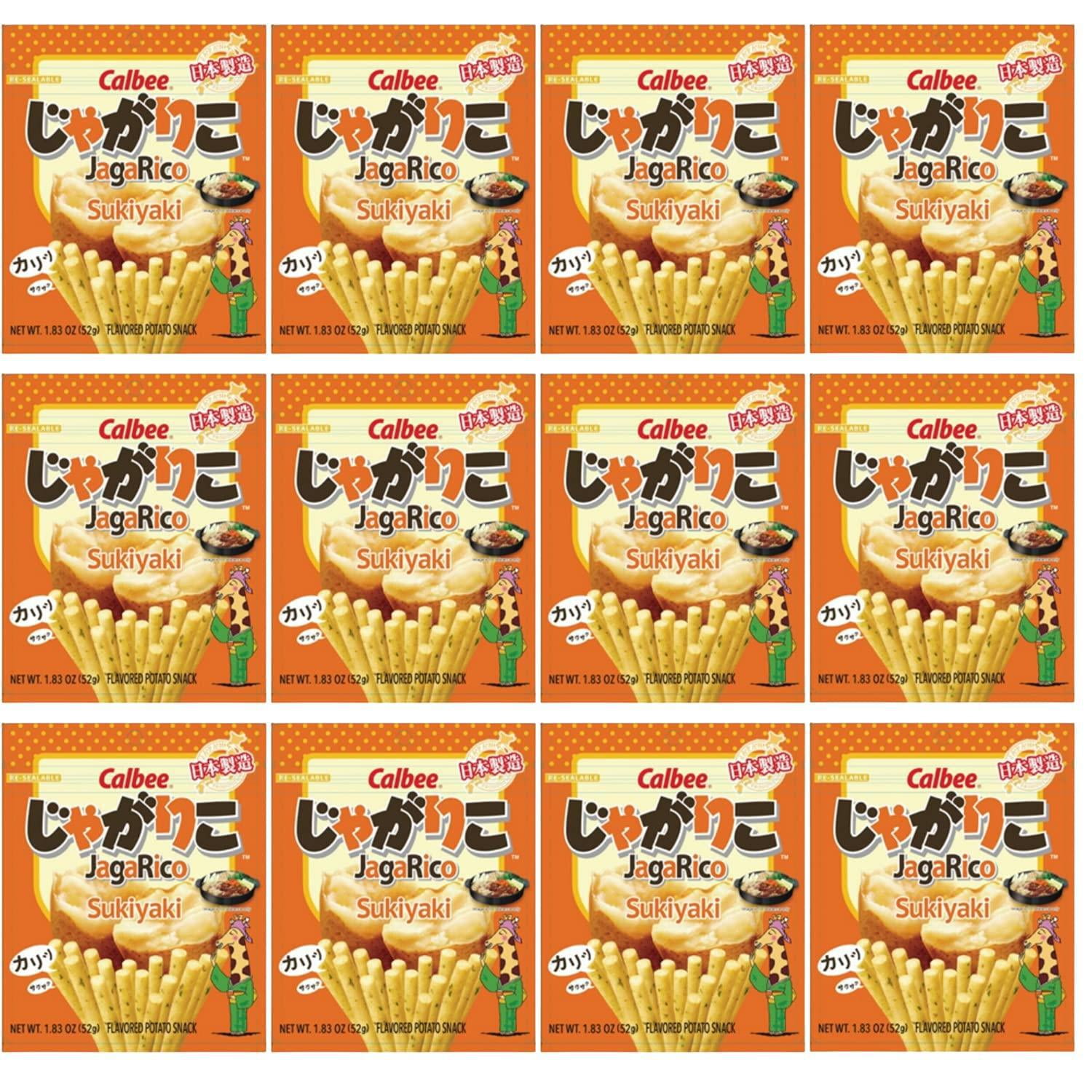 Calbee Japan Jagarico Sticks Sukiyaki (Pack of 12) - Walmart.com