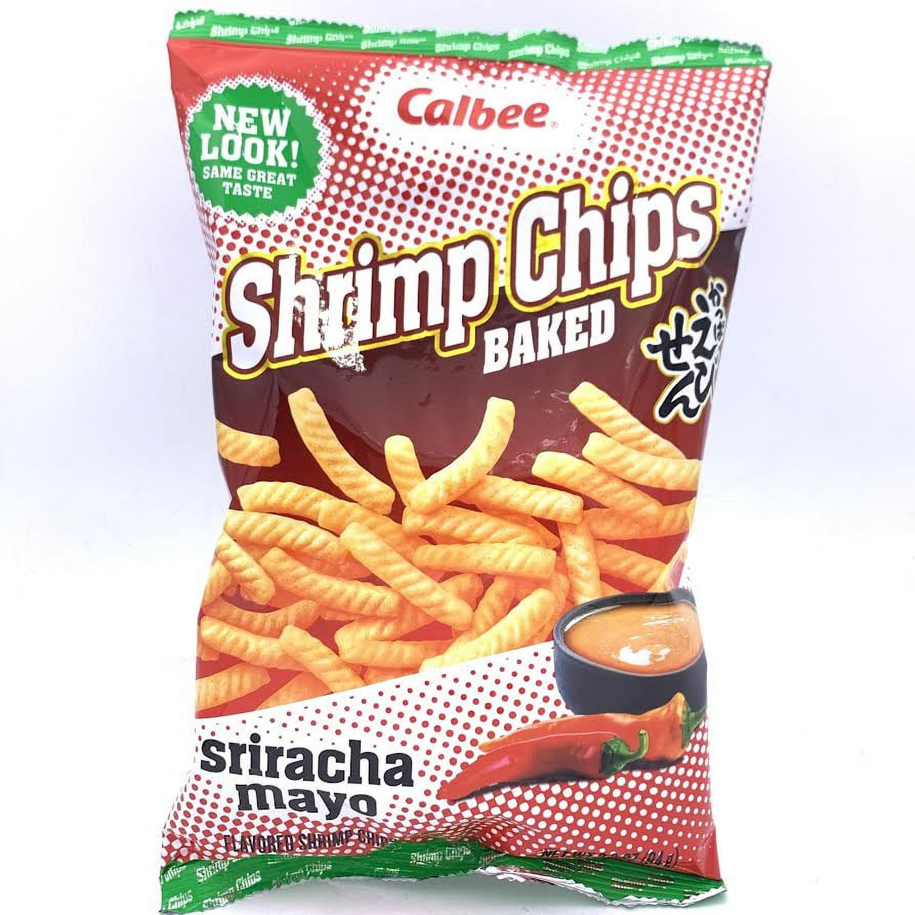 Calbee Spicy Asian Sauce Shrimp Chips Baked - Sriracha Mayo Crisp Fish ...