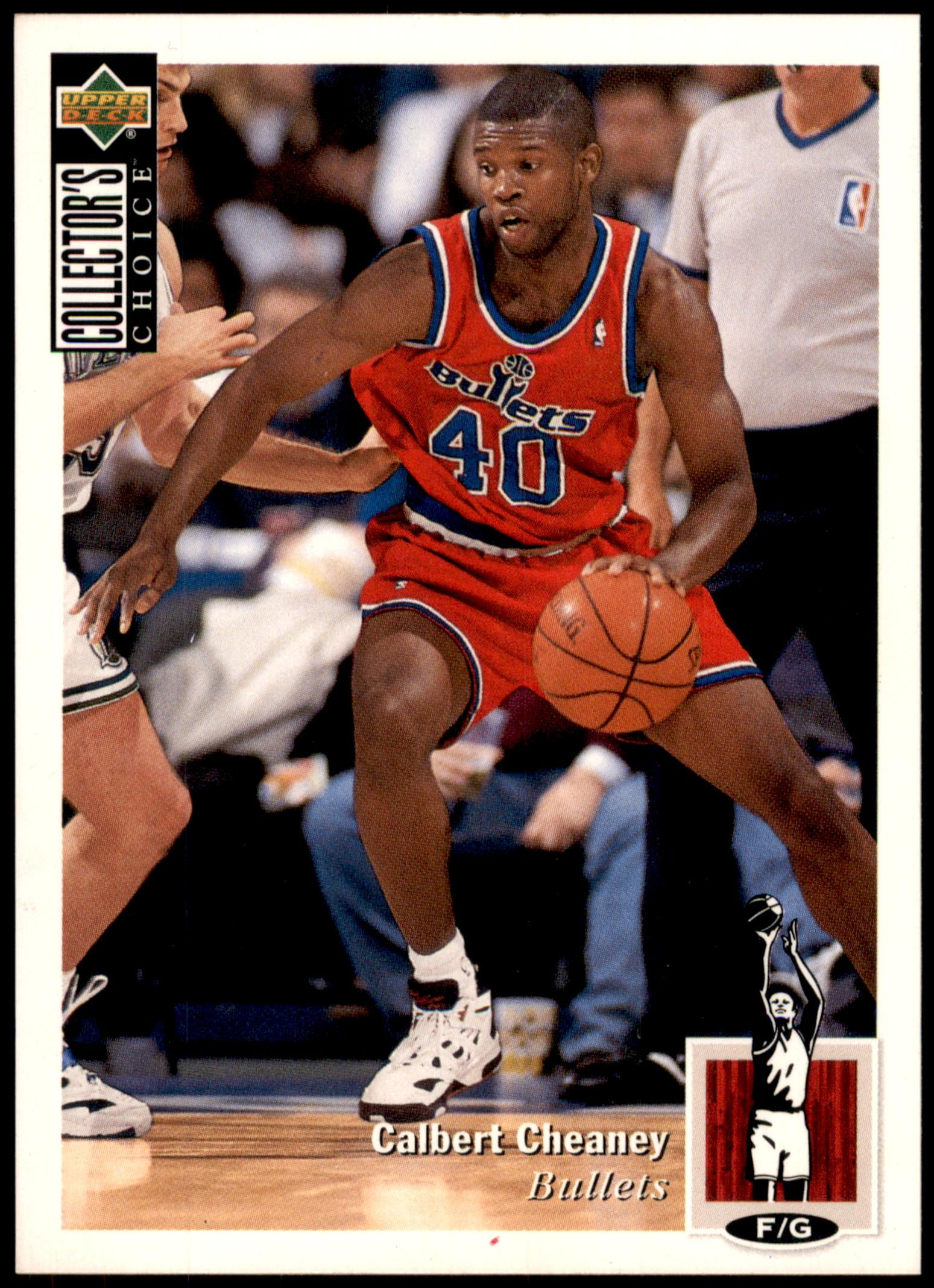 Calbert Cheaney #40 1994-95 Collector's Choice - Walmart.com