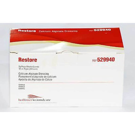 CalciCare Calcium Alginate Dressing, 12'' Rope, 5 Count HSA/FSA ...