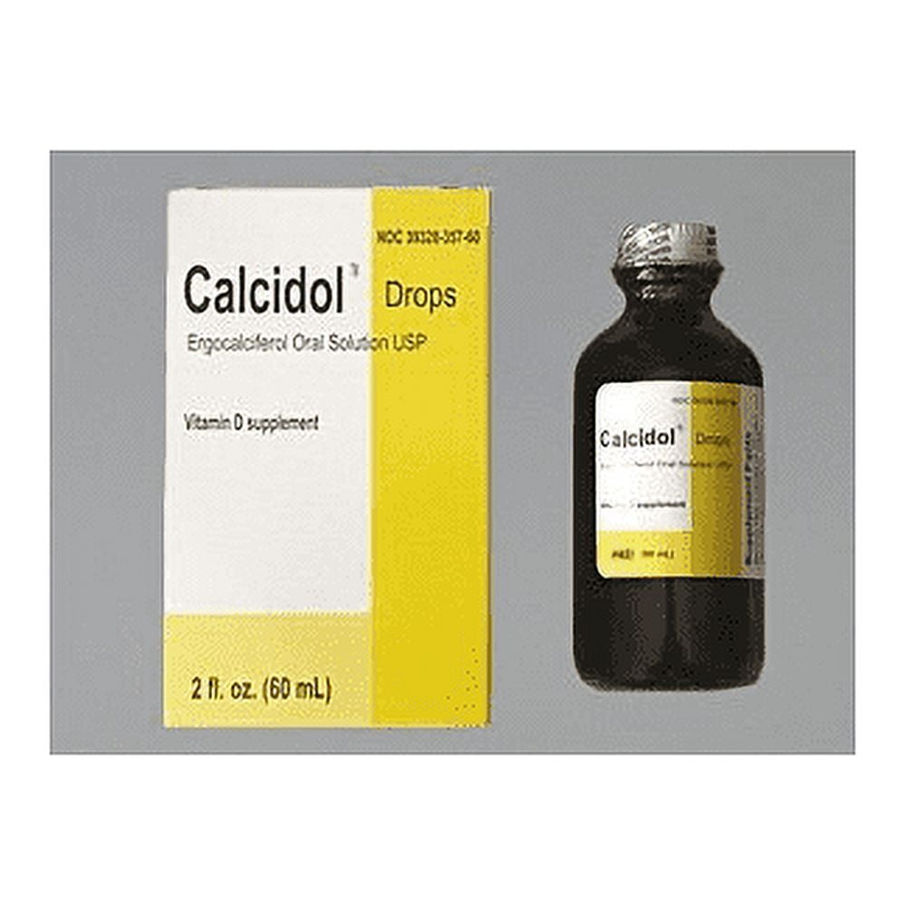Calcidol Drops Vitamin D Supplements, 2 Fl. Oz. - Walmart.com