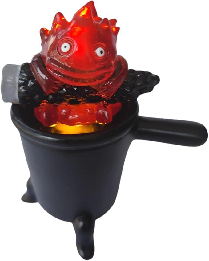 Calcifer Night Light, Calcifer Lamp, Desktop Cute Flame Night Light ...