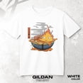 Calcifer Ramen Howls Moving Castle Fire Demon Japanese Food Unisex T ...