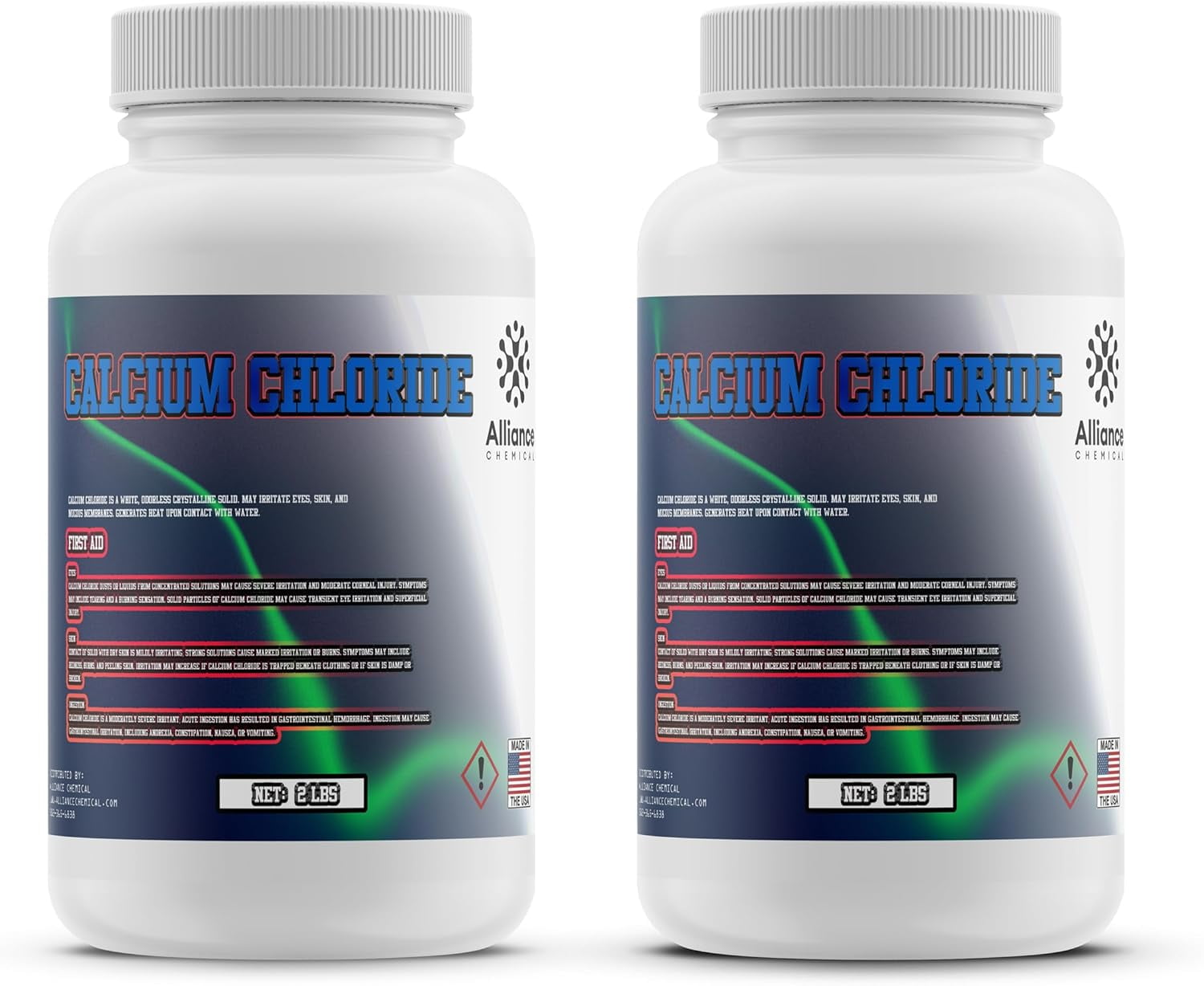 Calcium Chloride Ice Melt - 2LB (2-Pack) - Fast and Effective Ice ...