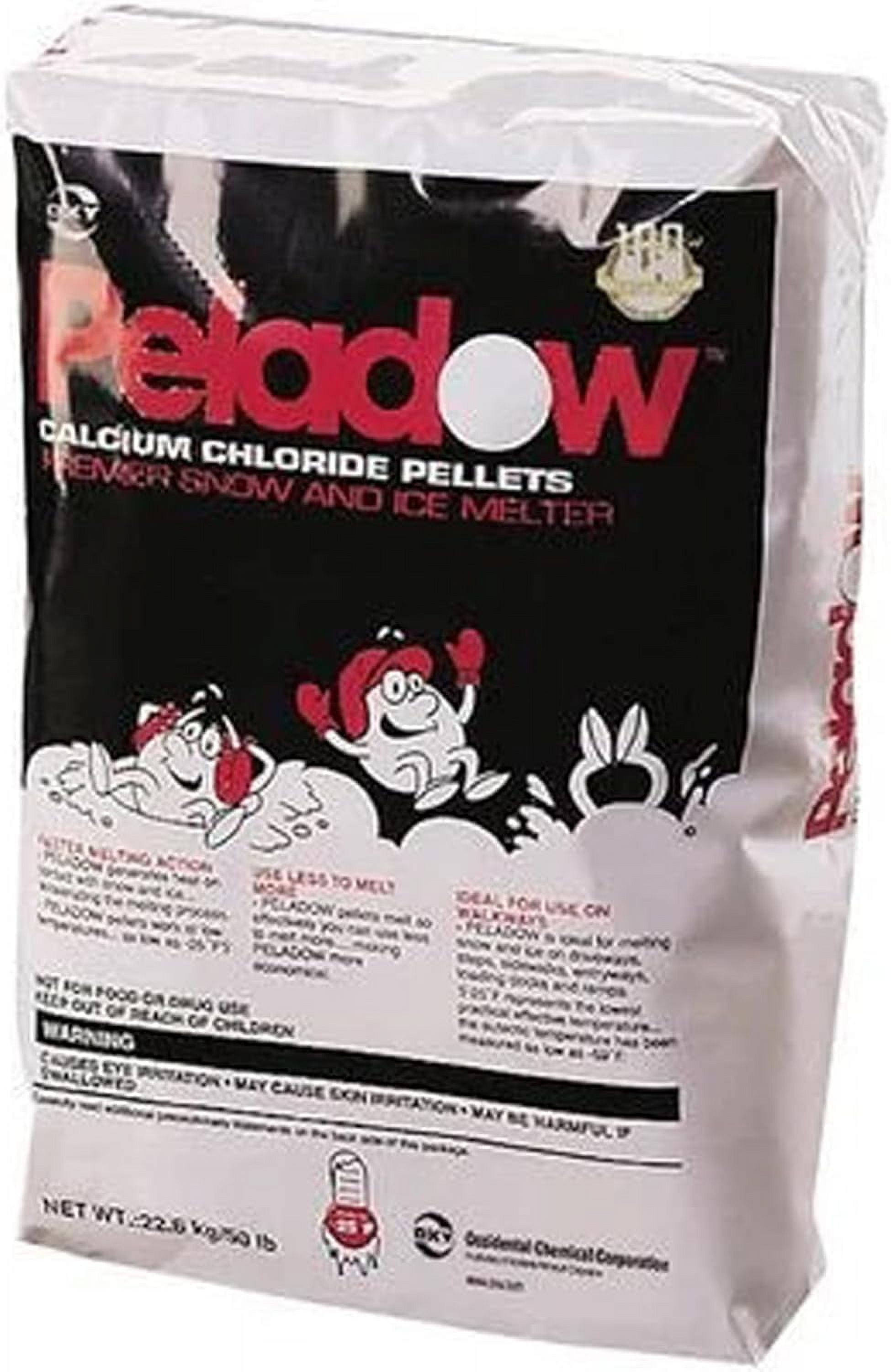 Calcium Chloride Pellets Snow and Ice Melter, 50 lb. - Walmart.com