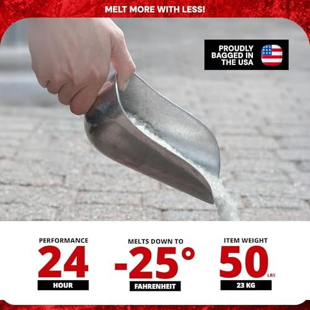 Calcium Chloride Pellets Snow and Ice Melter, 50 lb. - Walmart.com