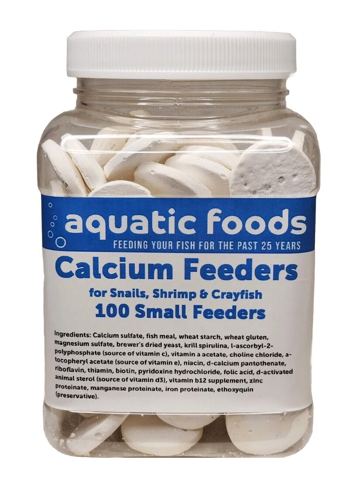 Calcium Enriched Sinking Feeder Disks and Holiday Feeding Food for ...