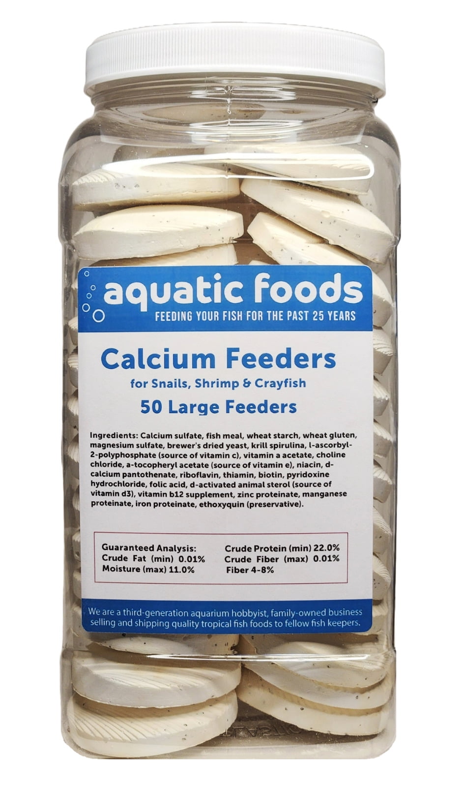 Calcium Enriched Sinking Feeder Disks and Holiday Feeding Food for ...