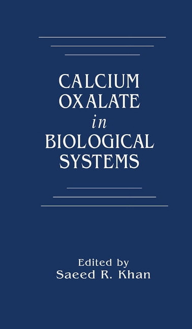 Calcium Oxalate in Biological Systems, (Paperback) - Walmart Business ...