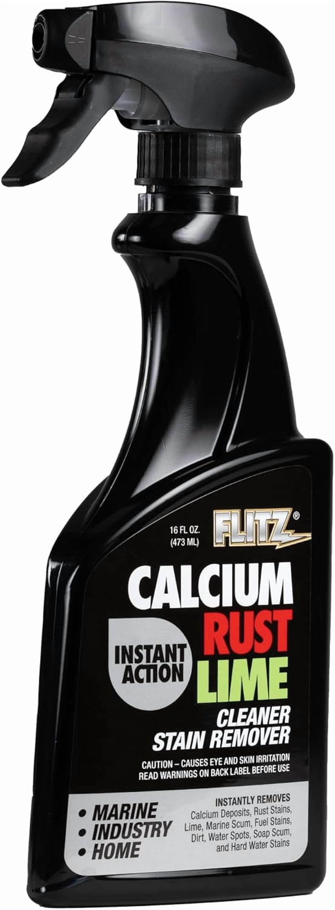 Calcium, Rust, & Lime Remover - 16oz Bottle of USA-Made Limescale ...