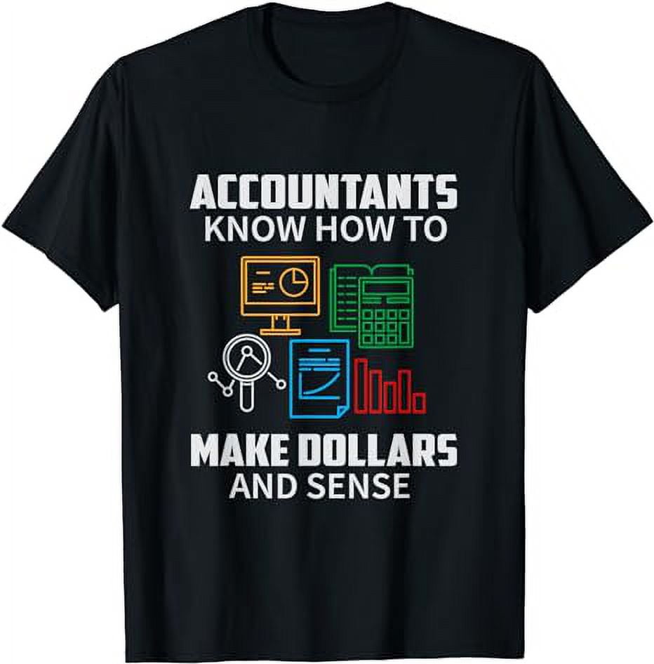 Calculate CPA Calculating Accountant T-Shirt - Walmart.com