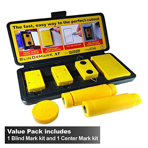 Calculated Industries 8125 Value Pack - Blind Mark and Center Mark ...