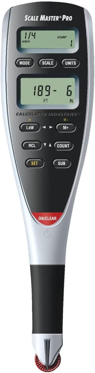 Calculated Scale Master Pro 6025 Digital Plan Measure - Walmart.com