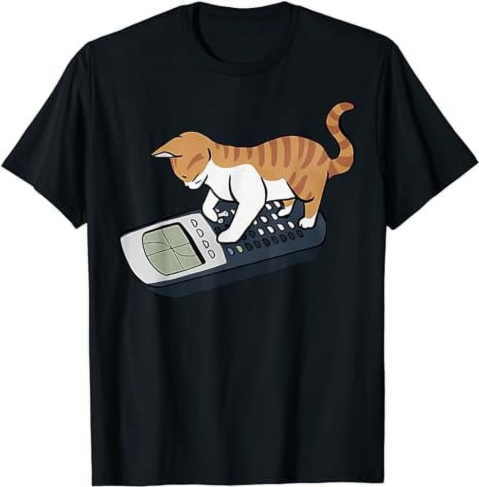 Calculating Cat Cute Kitty Feline Lover Mathematics Teacher T-Shirt ...
